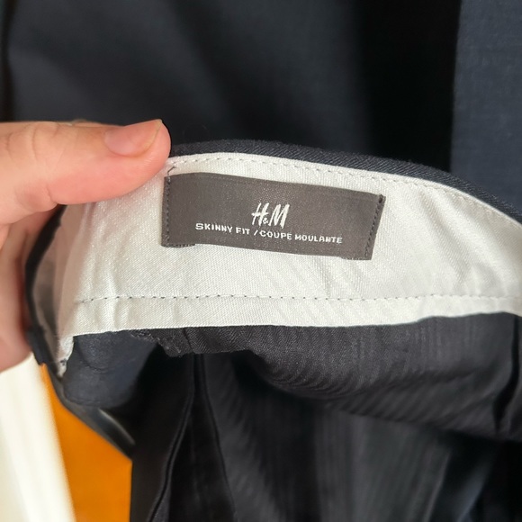 H&M | Suits & Blazers | Mens Hm Navy Suit | Poshmark